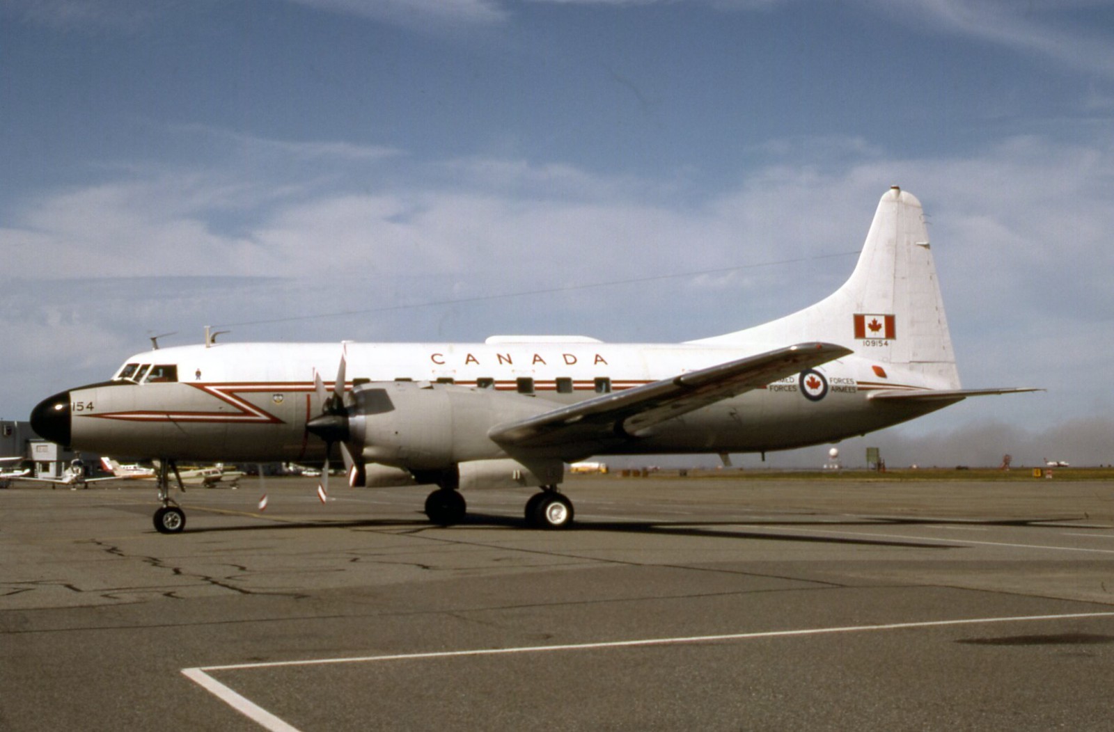 Original aircraft slide - CC-109 Cosmopolitan - 109154 RCAF, 412 ...