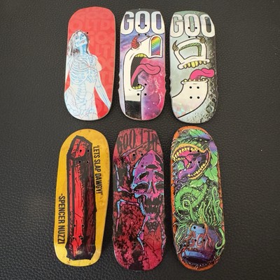 6 x GooLTD Goo Professional Fingerboard Decks - Fingerboarding | eBay ...