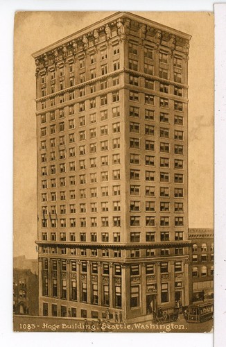 1911 - The Hoge Building, Second and Cherry, Seattle WA Postcard | eBay