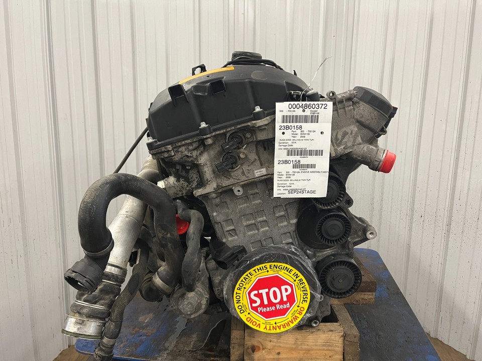 2008-2010 BMW 135i Engine Motor 3.0L 6 Cyl Gasoline with Turbo | 101528 ...