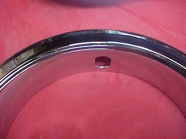 NORS 66-72 RALLY WHEEL TRIM RINGS CHEVELLE CAMARO NOVA IMPALA CORVETTE ...