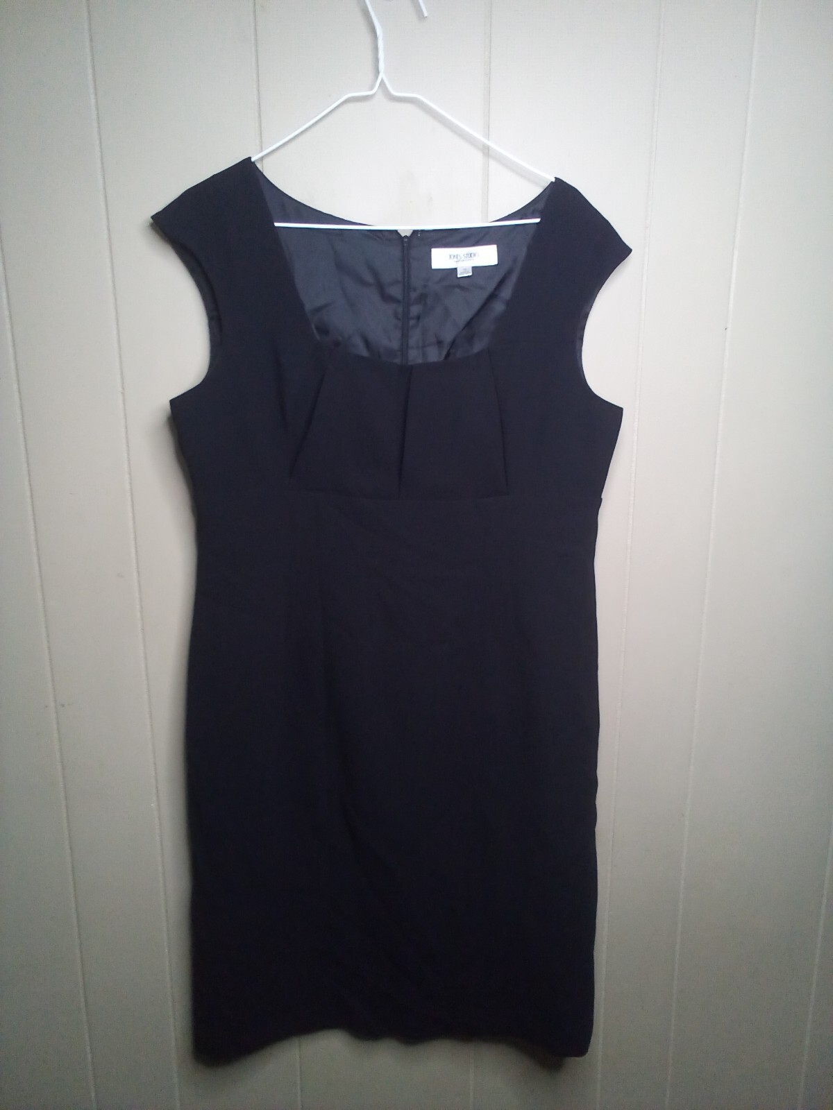 Jones Studio Separates Dress 12 Sleeveless Black | eBay