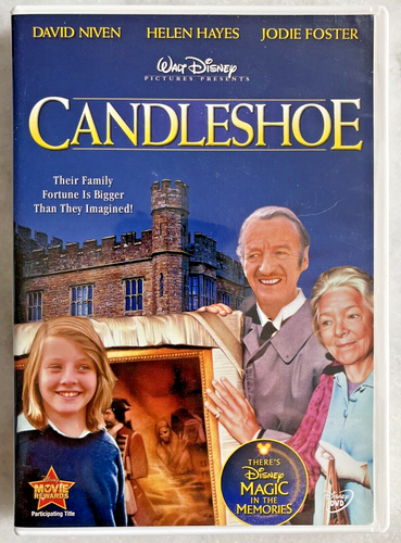 Candleshoe (DVD 1977) Disney, Jodie Foster, Helen Hayes, David Niven ...