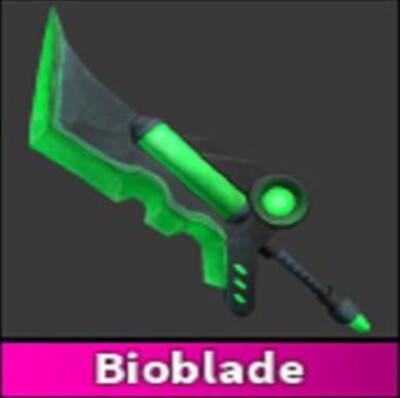 ROBLOX MURDER MYSTERY 2 BIOBLADE GODLY KNIFE - FAST DELIVERY - TRUSTED ...