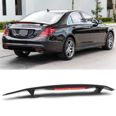 52" Rear Trunk Spoiler Wing w/ Led For Mercedes-Benz S-Class C217 S550 ...