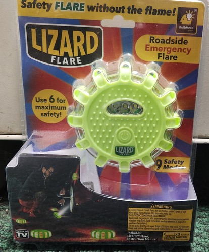 LIZARD FLARE FLAMELESS LED ROAD FLARE | eBay