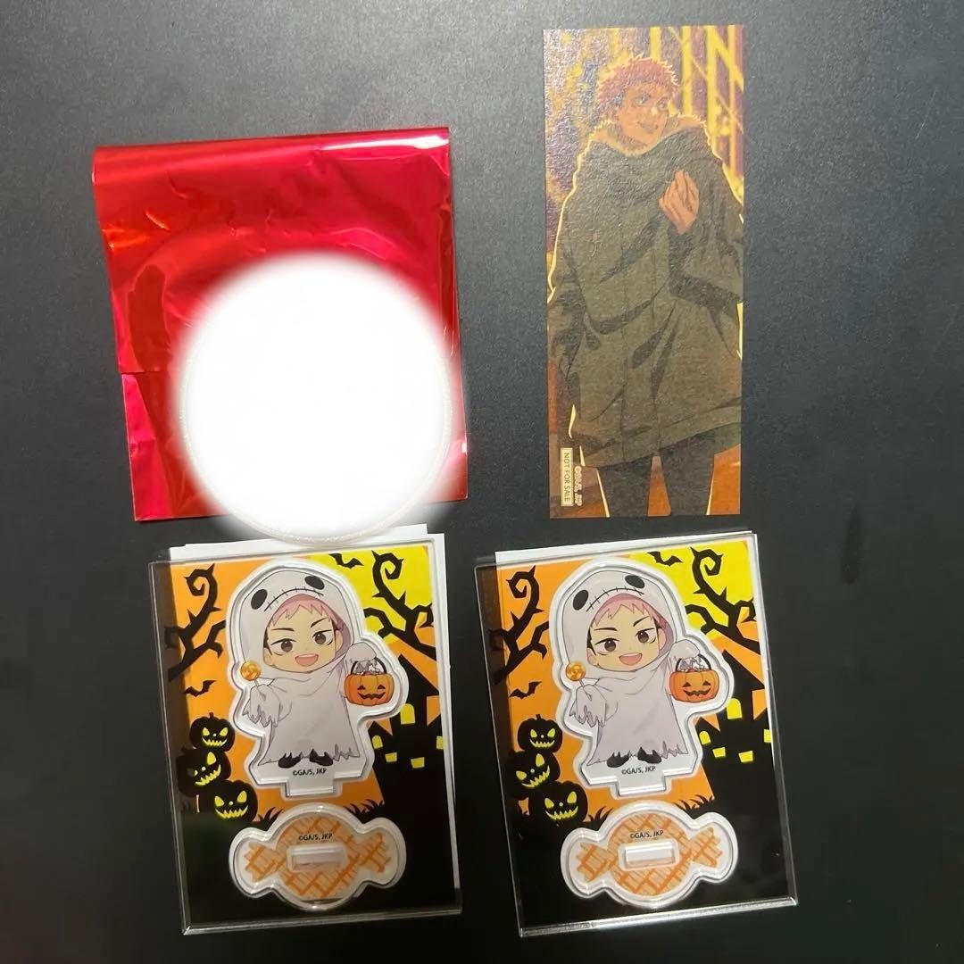 Jujutsu Kaisen Yuji Kojo Maru Cube Acrylic Stand Bonus Sticker | eBay UK