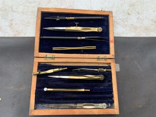 vintage technical drawing instruments | eBay UK