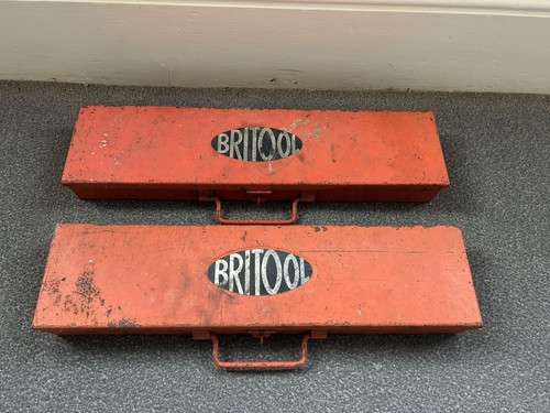 2 X Vintage Britool Part Socket Set Metal Tool Case Tin | eBay UK