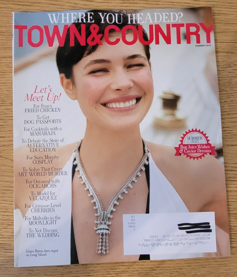 (3) 2025 Town & Country Magazines Lot | eBay