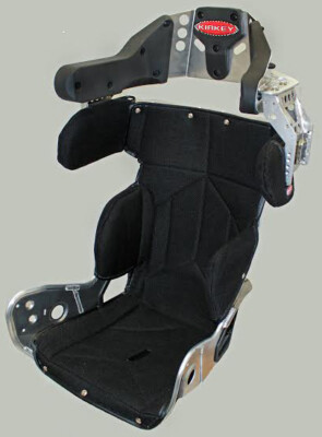 KIRKEY RACING FULL CONTAINMENT SEAT W/ HEAD & SHOULDER RESTRAINT KIT,10 ...