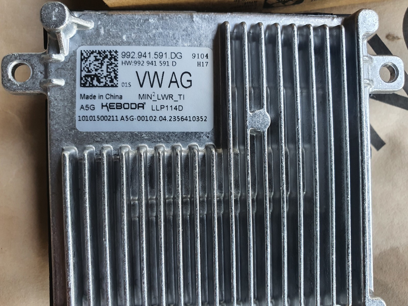 Original VW ID.5 E2 Steuergerät LED Scheinwerfer 992941591DG Ab 10.2021 ...