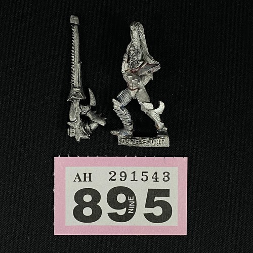 1 Drukhari Kabalite Guerrier Avec Lance Sombre Dark Eldar Métal ...