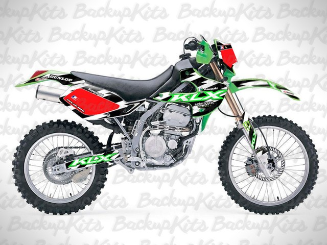 Kawasaki KLX 300 Graphic Kits Stickers Decals 2002 - 2015 | eBay