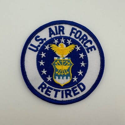 3 Inch United States Air Force USAF Retired Patch Original Emblem Never ...