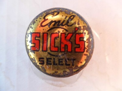 SICK'S EMILY SELECT CORK LINED BEER CROWN~#678 | eBay