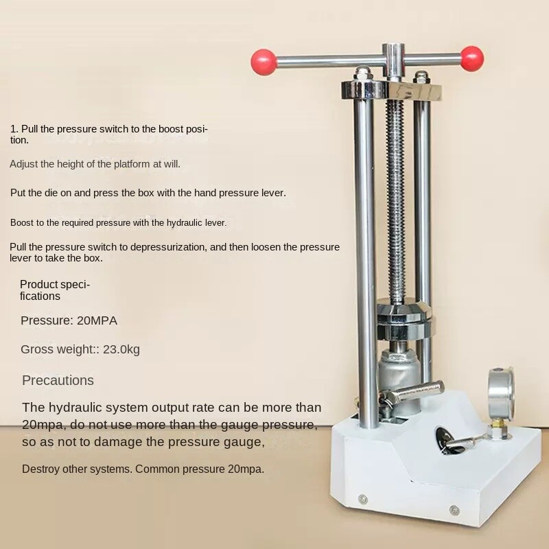 Presses for Dental Dental Laboratories Hydraulic Presses with Pressure ...
