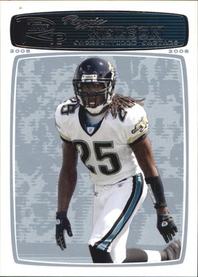 2008 Topps Rookie Progression Platinum Football Card #49 Reggie Nelson ...