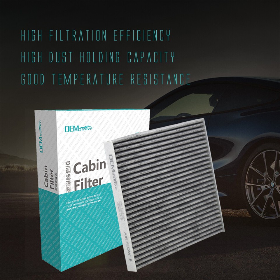 Car Pollen Cabin Air Filter #68223044AA For Jeep Cherokee KL 2.4L 3.2L ...