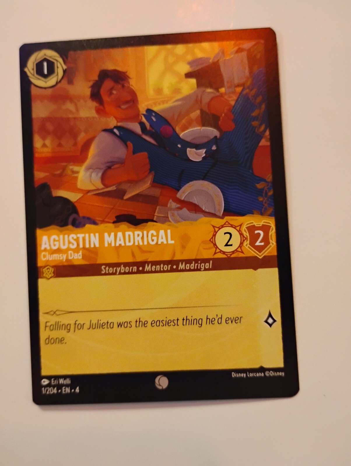 x1 Agustin Madrigal - Clumsy Dad (1/204) [Ursula's Return] | eBay