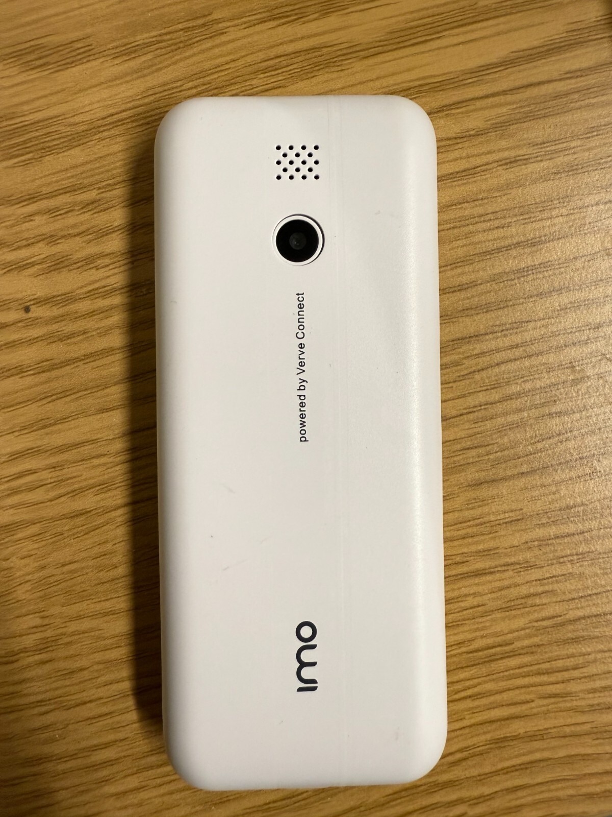 BOXED IMO Dash 4G 2.4” White Button Phone Unlocked Excellent Condition ...