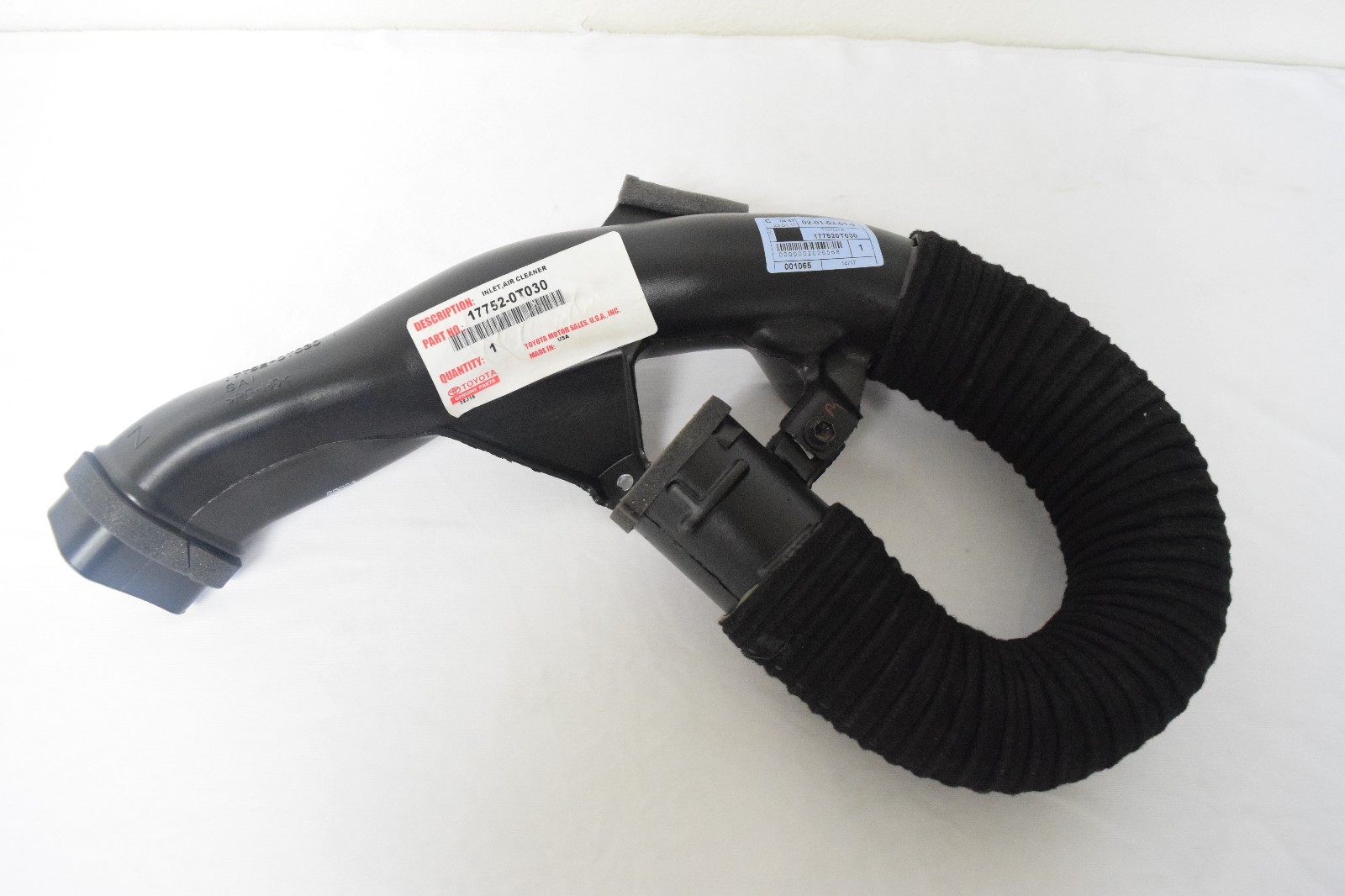 TOYOTA Corolla 09-13 GENUINE Air Cleaner Intake-Inlet Tube Duct Hose ...