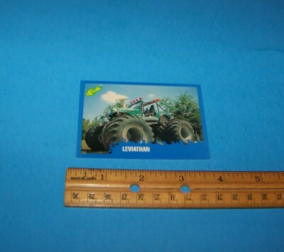Monster Truck Cards Leviathan 1990 | eBay