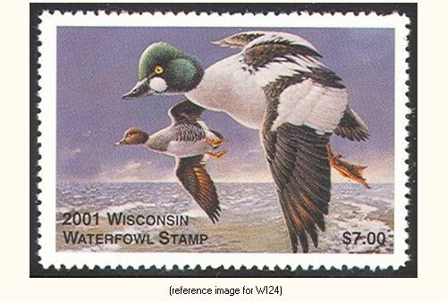 D2K Wisconsin Duck Stamp 2001 $7.00 | eBay