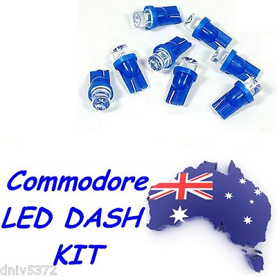 BLUE Premium LED Dash Light Kit For Holden Commodore VL VN VP VR VS1 ...