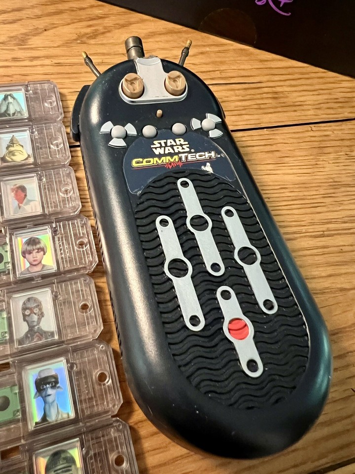 Star Wars Commtech Reader Chip Lot 1999 Hasbro Vtg Tested Phantom ...