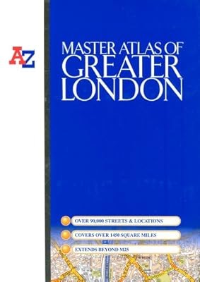 Master Atlas of Greater London (Street Maps & Atlases), Geographers A-Z ...