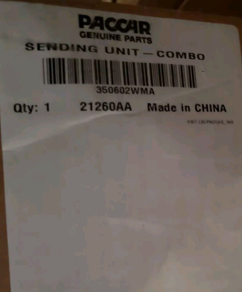 OEM Paccar Genuine DEF Tank Sending Unit 21260AA | eBay