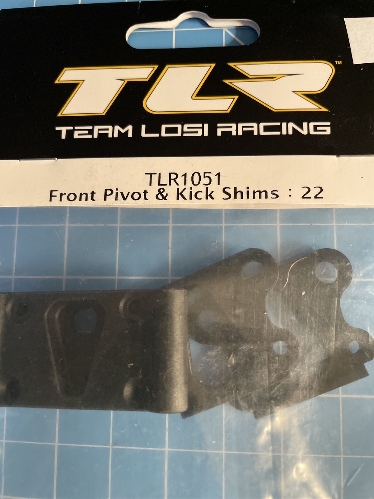 TLR TEAM LOSI RACING - FRONT PIVOT & KICK SHIMS : 22 - Model # TLR1051 ...