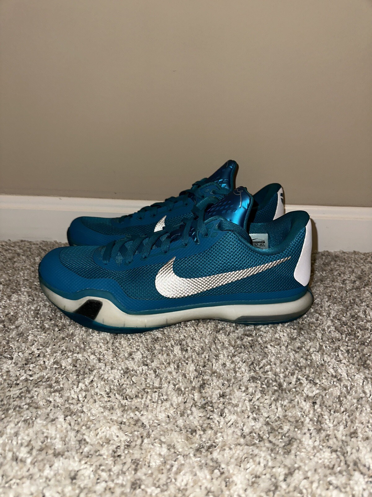 Nike Kobe 10 X Tb Sample “Tropical Teal” Size 10.5 - Gem