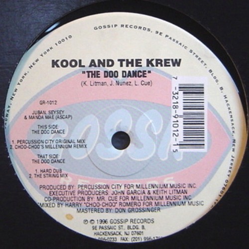 Kool And The Krew - The Doo Dance 1996 12" Gossip Records GR-1012 Near ...