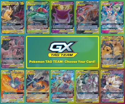 Pokemon TAG TEAM GX - Choose Your Card - Ultra Rare, Full Art Holo ...