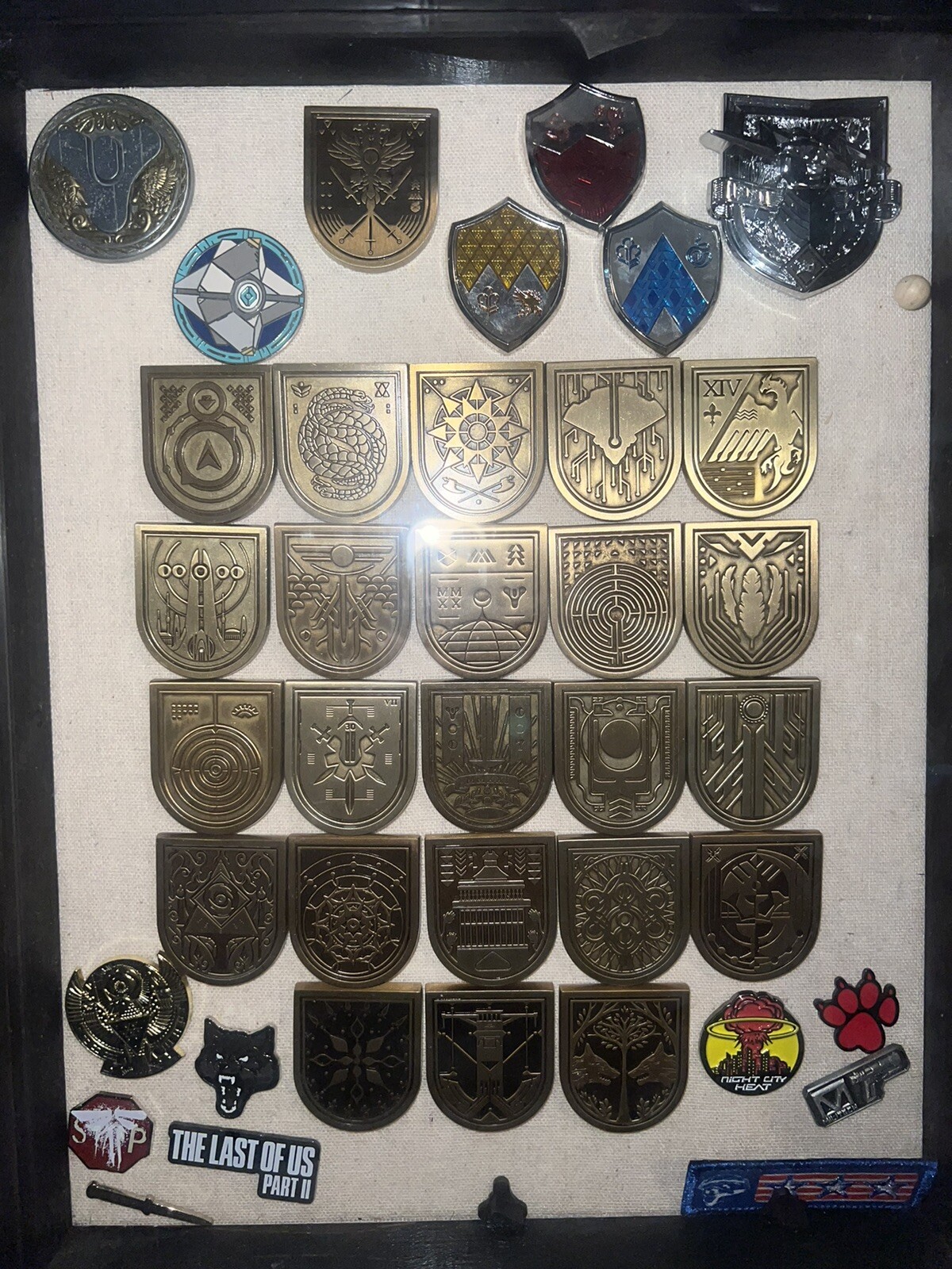 Destiny 2 Collectible Seal Pins - Bungie Rewards- Forsaken Era through ...