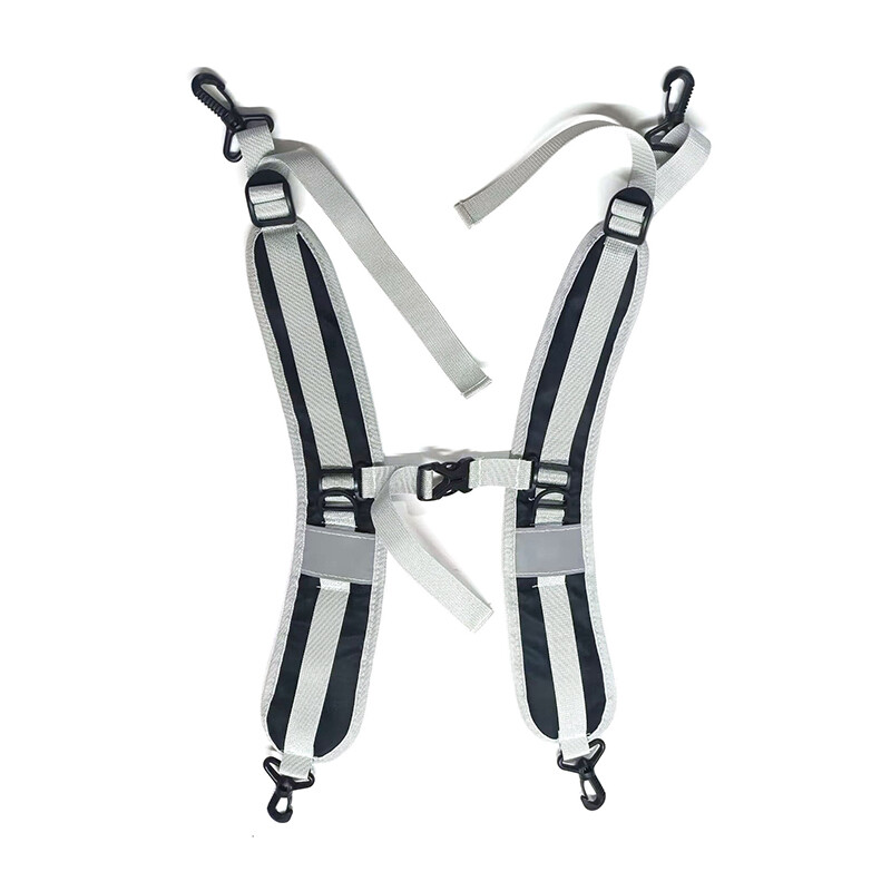 2 PCS Portable Travel Backpack Padded Shoulder Straps Nylon Adjustable ...