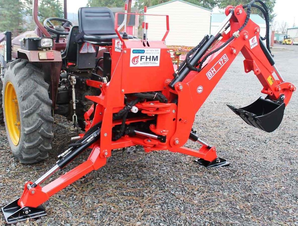 6' Dig Self Contained Tractor Backhoe FH-BH6 | eBay