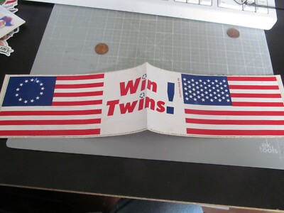 WIN TWINS VINTAGE Sticker Decal RACING ORIGINAL OLD STOCK SHELF WEAR | eBay