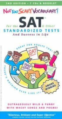 Not Too Scary Vocabulary! SAT Test Prep Book & Audio CD • Brand New ...