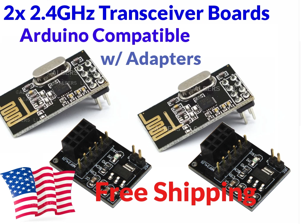 NRF24L01 GHz Sensor Wireless Module, 56% OFF