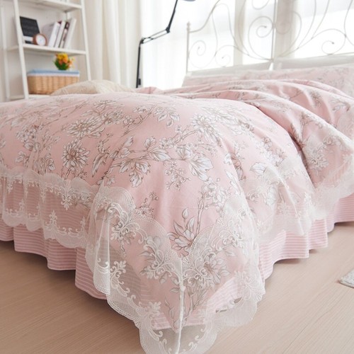 Princess Bedding Set Printing Duvet Cover Bed Sheet Pillowcases ...