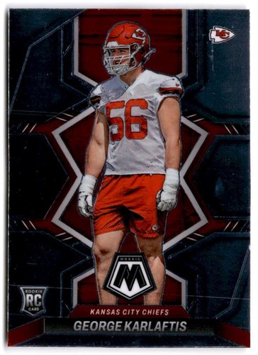 2022 Panini Mosaic #377 George Karlaftis Chiefs NM-MT (RC - Rookie Card ...