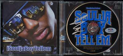 Soulja Boy Signed Autographed CD "iSouljaBoyTellem" PSA/DNA ...