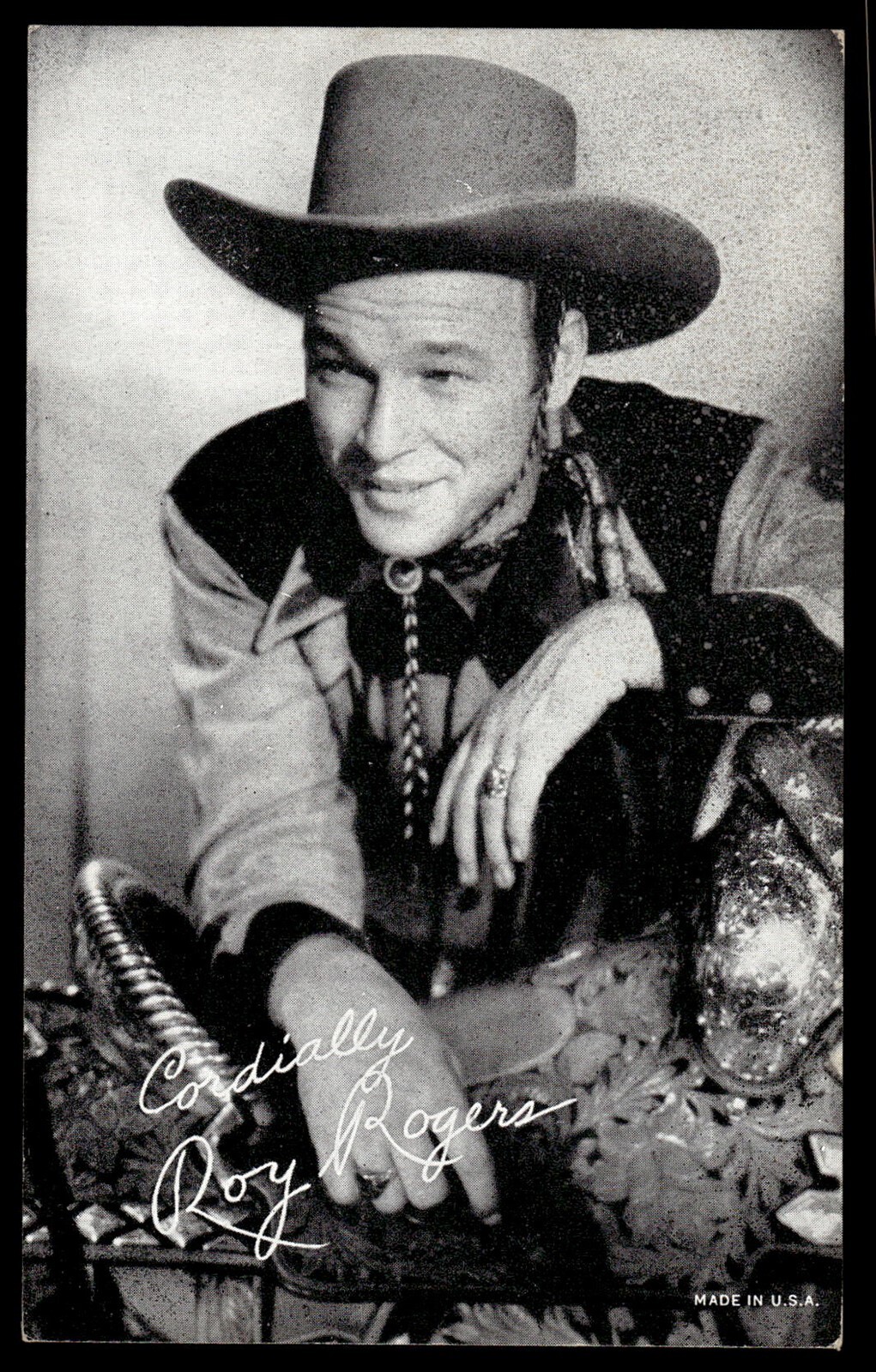 1940s-50s Vintage Western Exhibit Arcade Card #28 Roy Rogers | eBay