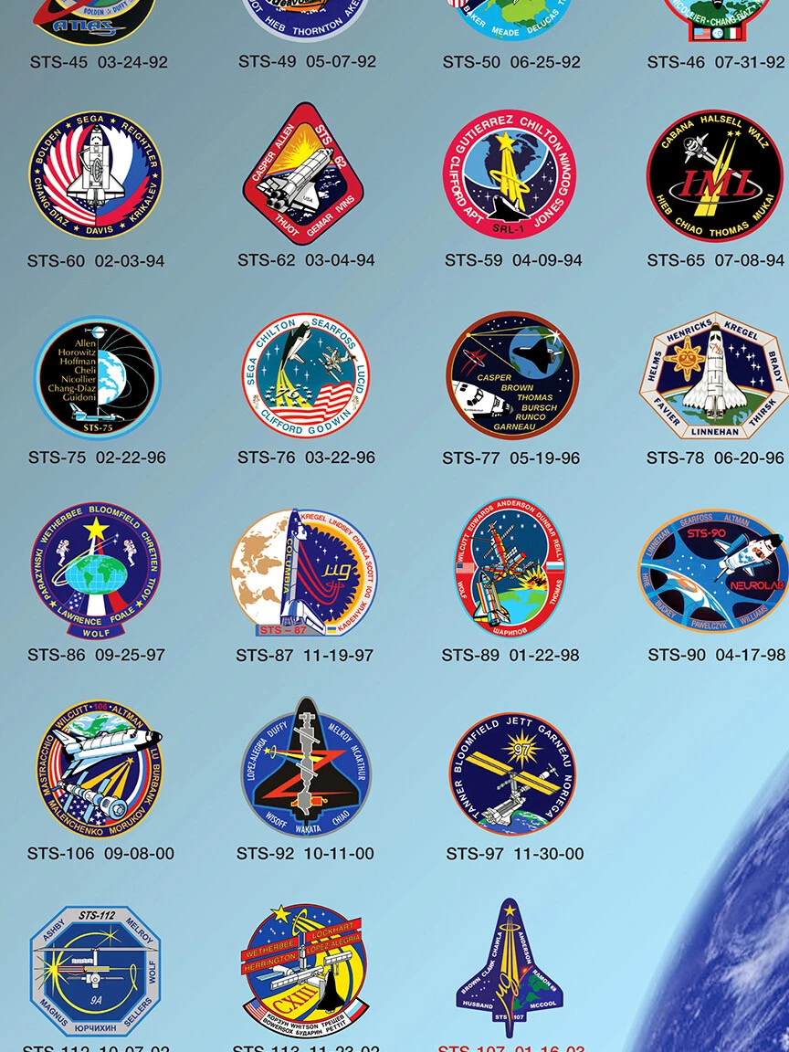Nasa Space Flight Patches
