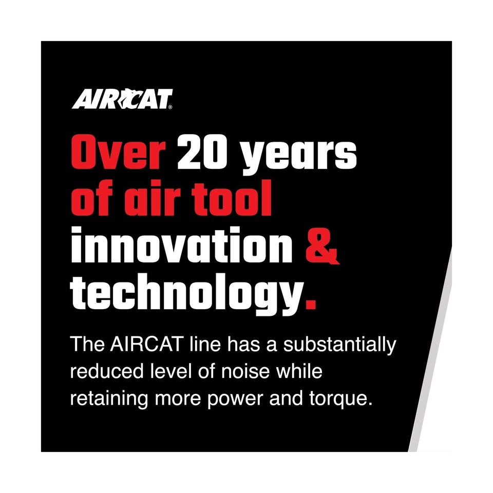 AIRCAT Pneumatic Tools 1200-K 1/2-Inch Nitrocat Composite Twin Clutch ...