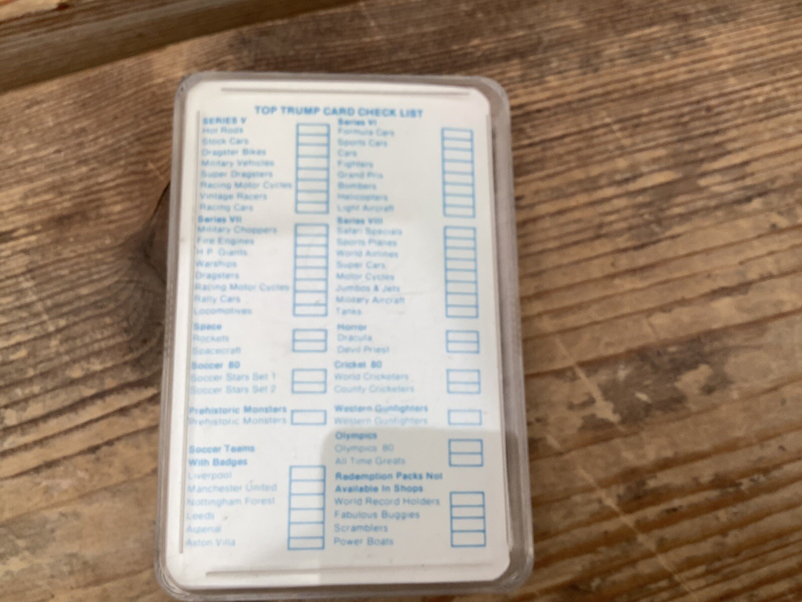 Vintage TOP TRUMPS 'Olympic 80 Field & Track' - 1980s | eBay