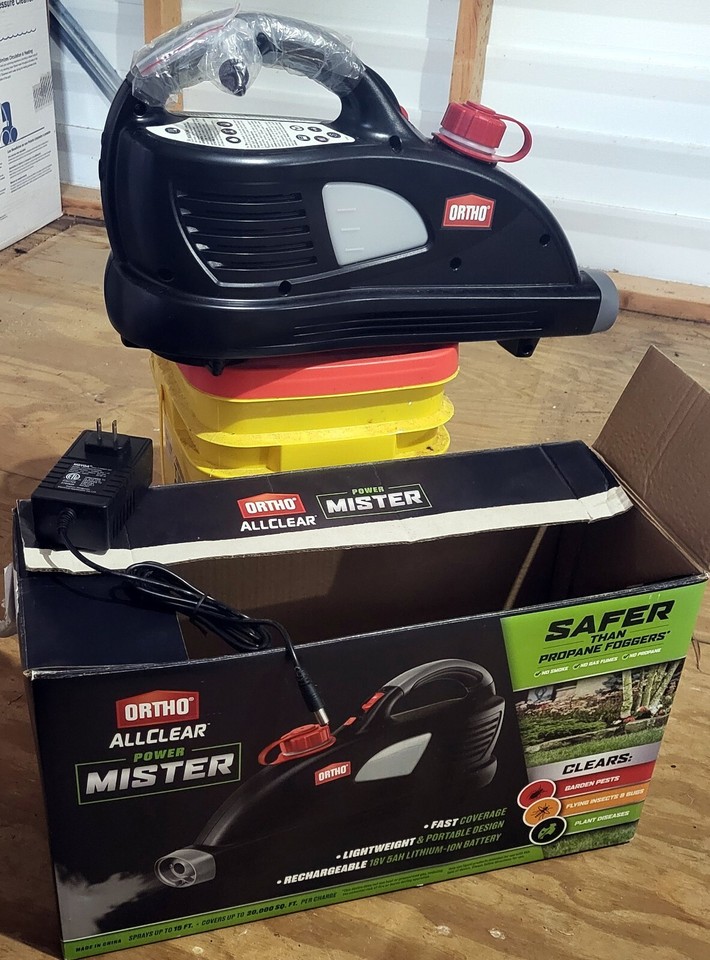 Ortho AllClear 18V Power Mister Lawn / Garden Sprayer Safer Than ...